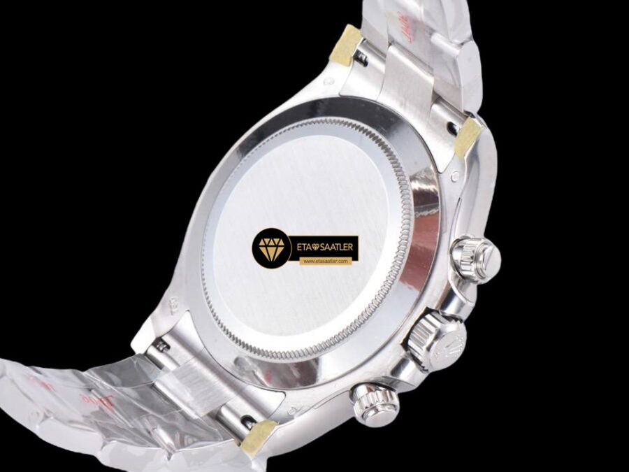 Rolex Daytona Cosmograph 116520 Taşlı Siyah Kadran 4130 Super Clone ETA