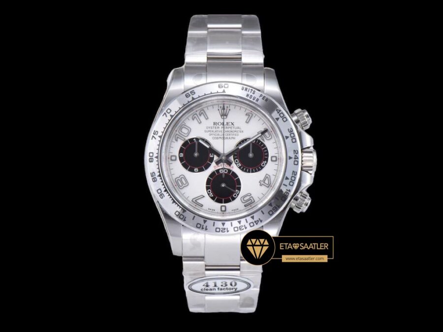 Rolex Daytona 116509 Chronograph Rakamlı Kadran Clean 4130 V2 ETA