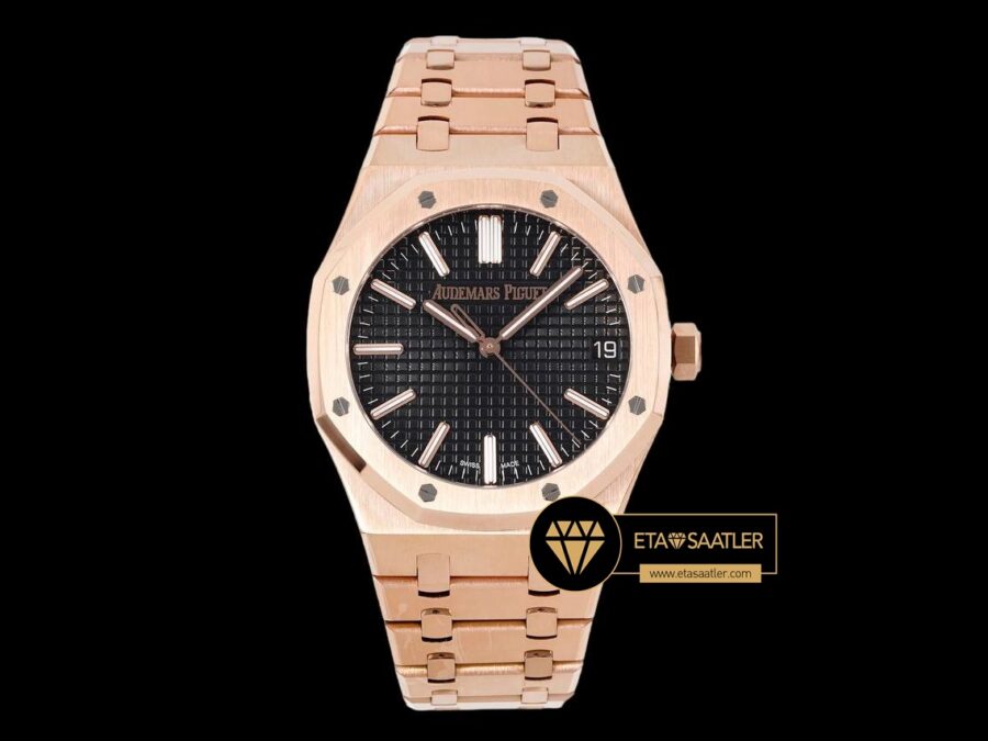 Audemars Piguet Royal Oak 15510OR Mavi Kadran Rose Super Clone ETA