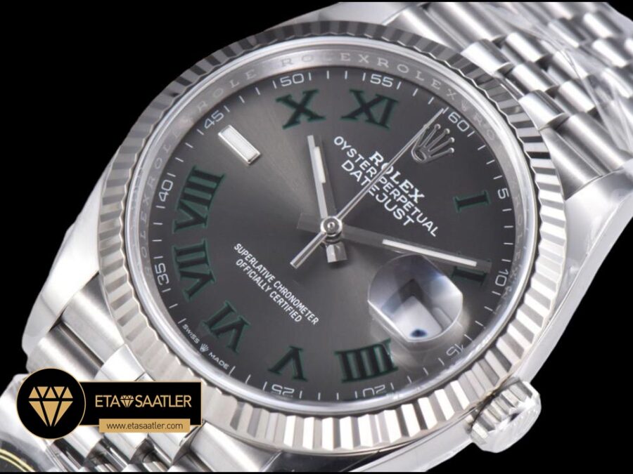 Rolex Datejust 126234 Roma Rakamlı Gri Kadran 36mm Clean Factory 3235 ...