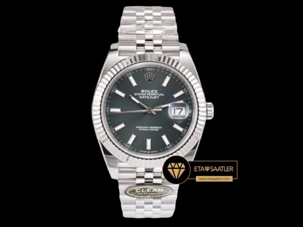 Rolex Datejust 126334 Mint Green Clean 41mm 3235 V2 Super Clone ETA