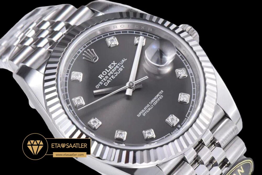 Rolex Datejust 126334 Taşlı Gri Kadran Jubile 41mm Clean Factory 3235 ...