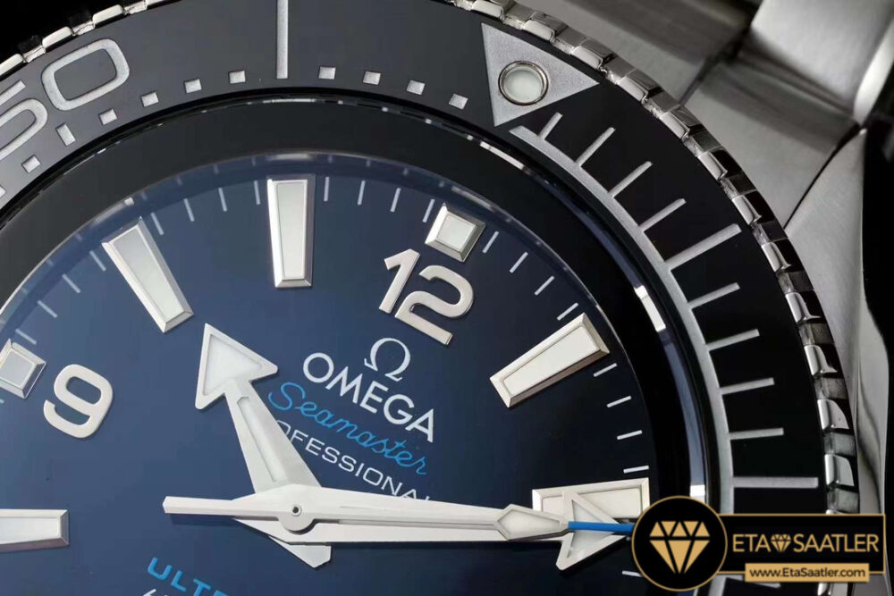 Omega Titanium Seamaster Planet Ocean Ultra Deep Blue Super Clone ETA