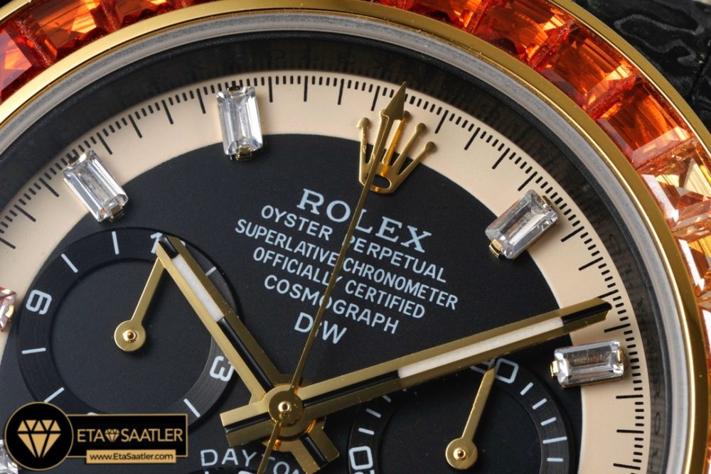 Rolex Cosmograph Daytona DIW Rainbow Sunray Carbon 4130 Super Clone ETA