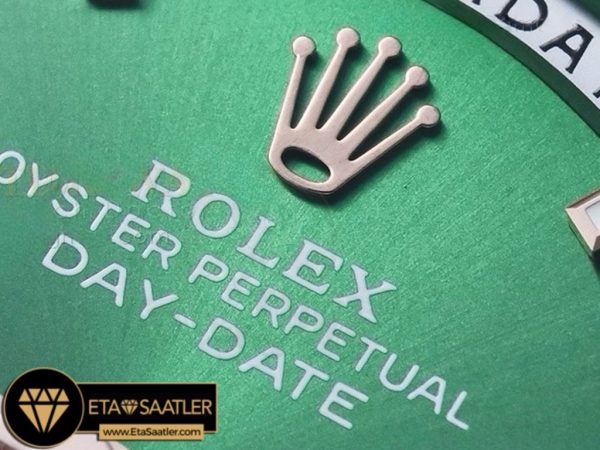 Rolex Day Date 228235 Zümrüt Yeşil Kadran Tungsten Super Clone ETA