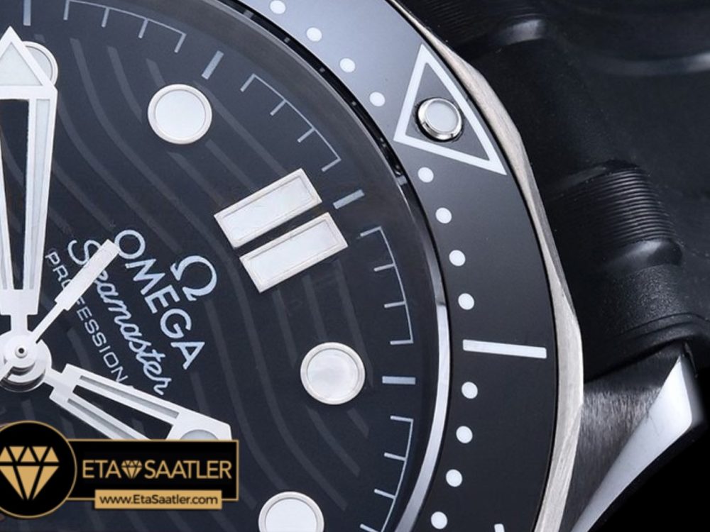 Omega Seamaster Diver 300m Black Ceramic and Titanyum Super Clone ETA