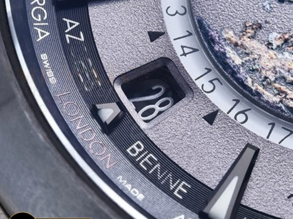 Omega Aqua Terra World Timer Titanium Rubber Strap Super Clone ETA