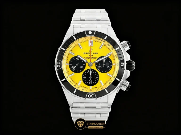 Breitling Super Chronomat B01 44 mm Seramik Bezel Sarı Kadran Super ...