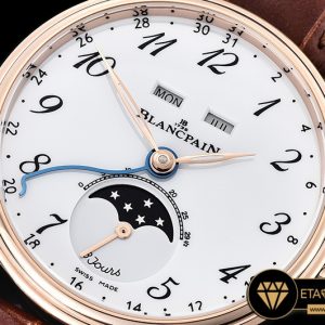 Blancpain Villeret Complications Rose Gold Numerik Beyaz Kadran Eta