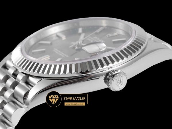 Rolex Datejust 3235 Gri Kadran Clean Factory 41mm jubile 3235 Super ...