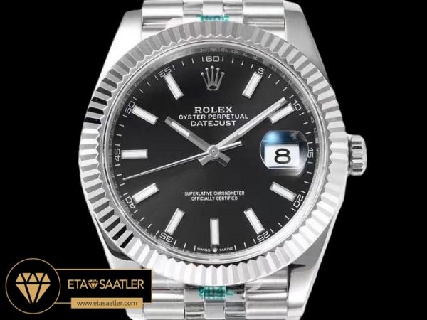 Rolex Datejust 3235 Clean Factory 41mm Siyah Kadran Jubile 3235 Super ...