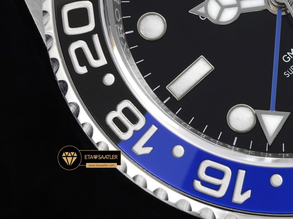 Rolex Gmt-Master II Clean Factory Batman 126710BLNR 3186 Oyster Super ...