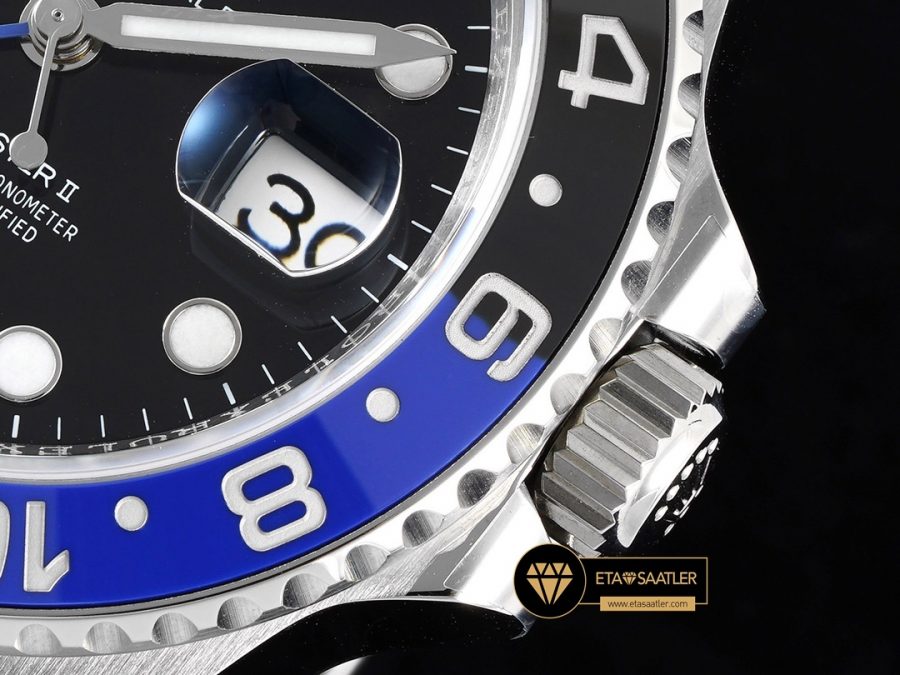 Rolex Gmt-Master II Clean Factory Batman 126710BLNR 3186 Oyster Super ...